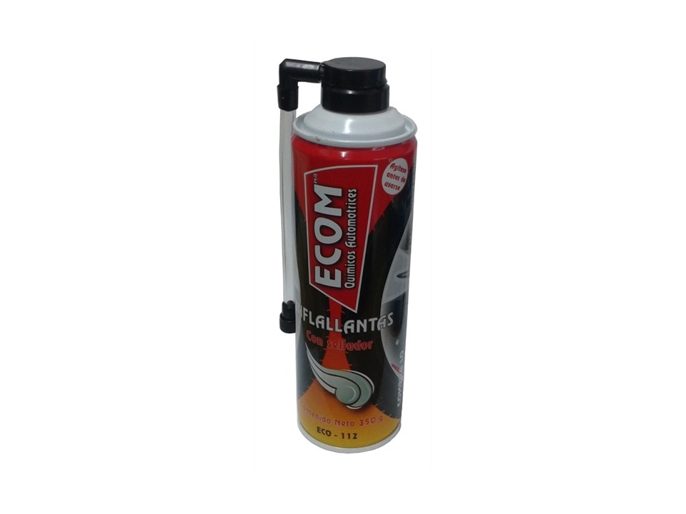 INFLALLANTAS AEROSOL UNIVERSAL CON SELLADOR 350G CAJA CON 15 PIEZAS ...