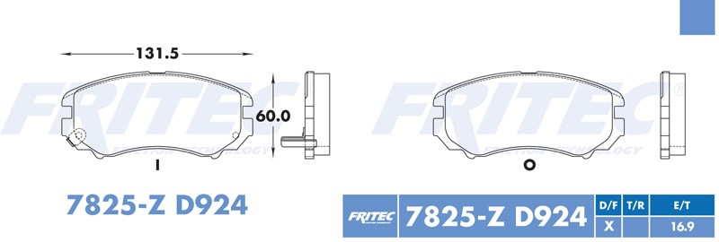 BALATA DISCO DELANTERA HYUNDAI SONATA 2004-2010 KIA MAGENTIS 2001-2010 ...
