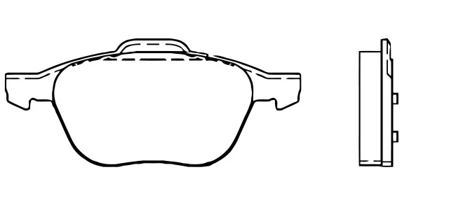 BALATA DISCO CERAMICA DELANTERA FORD FOCUS 2006-2010 FOCUS RS 2010 ...